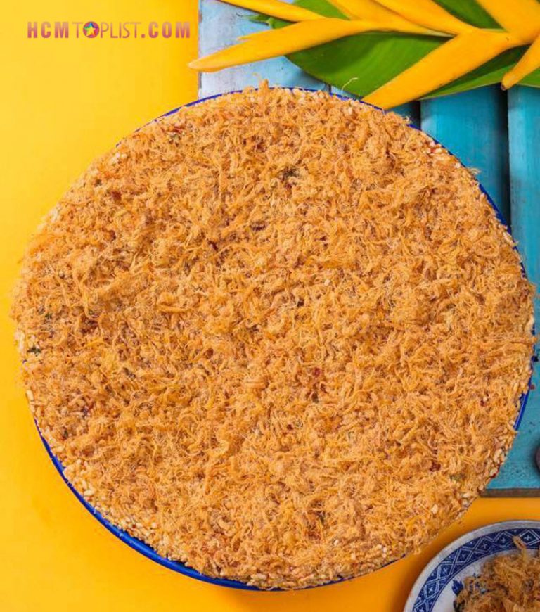 Top 10+ cửa hàng bán cơm cháy chà bông Sài Gòn ngon | HCMtoplist.com