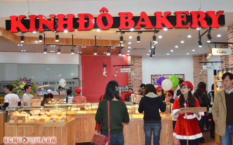 Hệ thống cửa hàng Kinh Đô Bakery TP HCM cam kết chính hãng