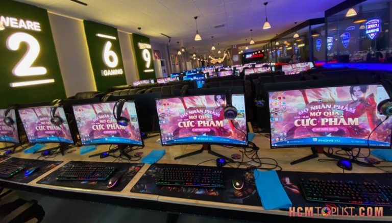 Top 10 tiệm net ở TPHCM máy khủng, giá rẻ