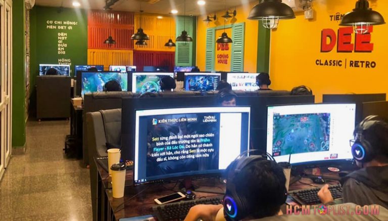 Top 10 tiệm net ở TPHCM máy khủng nhất, giá rẻ nhất