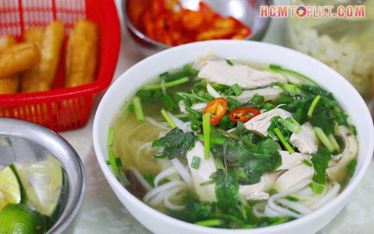 Top 15+ quán phở gà ngon ở Sài Gòn được yêu thích