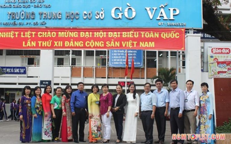 Top 10+ trường điểm cấp 2 quận Gò Vấp chất lượng | HCMtoplist