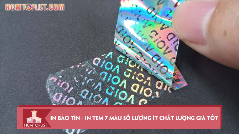 In Bảo Tín - Cung cấp dịch vụ in tem 7 màu số lượng ít chất lượng giá tốt